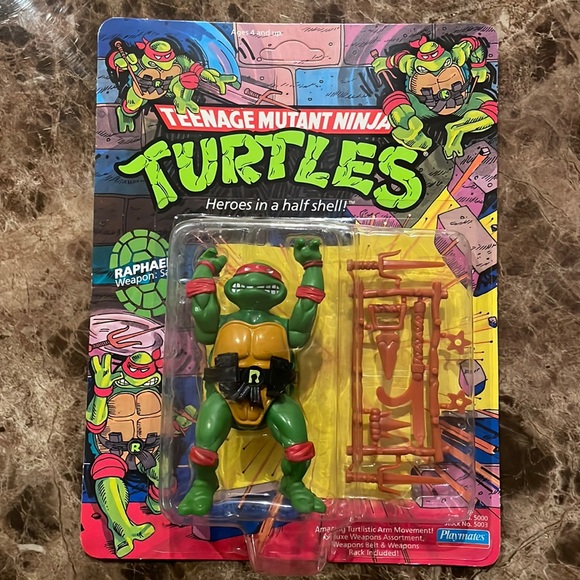 Playmates Toys | Toys | Teenage Mutant Ninja Turtles Raphael 988 | Poshmark